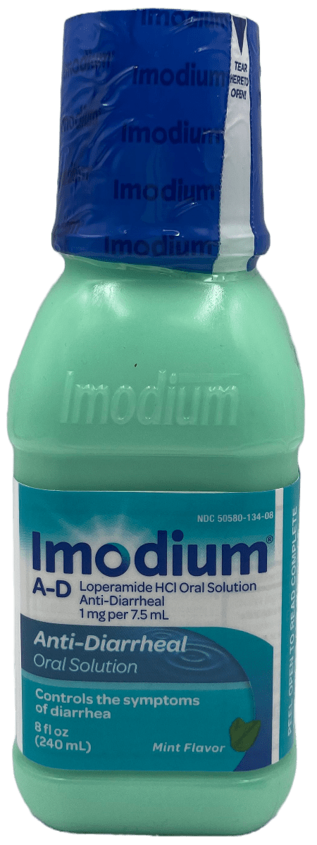 Imodium - Anti Diarrheal Oral Solution - 8Fl. Oz